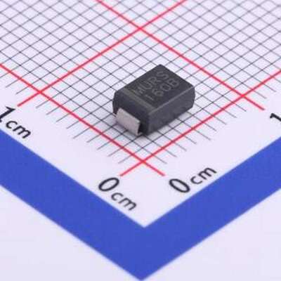 MURS160B 快恢复/高效率二极管 电压:600V 电流:1A SMB(DO-214AA)