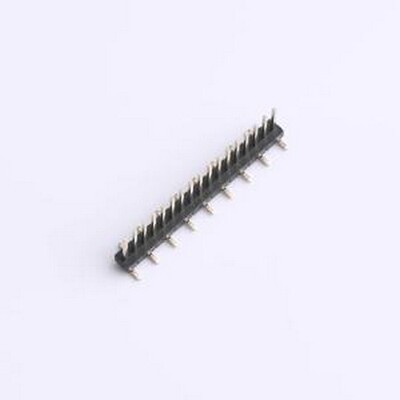 PZ1.27-UL2D-17A 排针 1.27PH H1.0 1x17Pin SMT W2.0PC4.3 PA4.0
