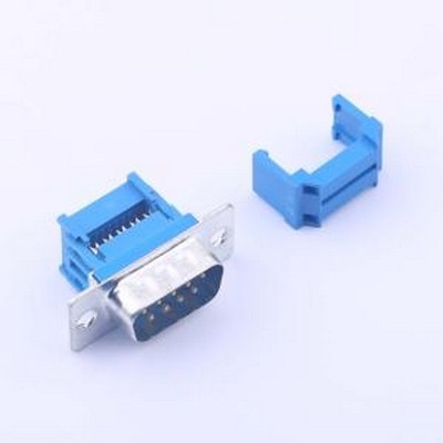 X0809WT7BL1 D-Sub/VGA连接器 D-Sub 公 P数:9P 三件套