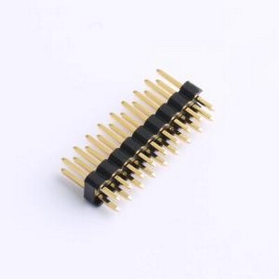 P125-1209A4AS105A1 排针 2x9P 间距:2.54mm 直插 方针 插件,P=2.