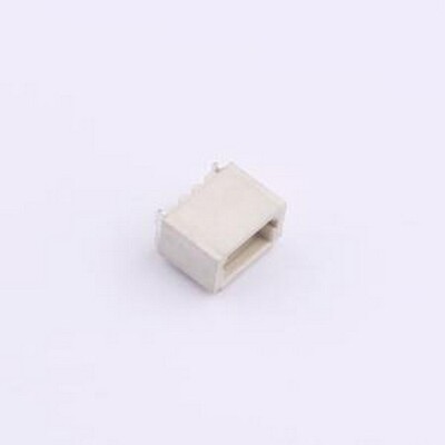 HX 1.0-3PIN WSTP 线对板针座 1x3P 间距:1mm 卧贴 SMD,P=1mm,卧