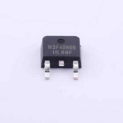 WSF40N06 场效应管(MOSFET) 1个N沟道 耐压:60V 电流:50A TO-252-