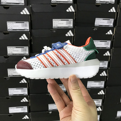 Adidas魔术贴轻便学步鞋运动鞋