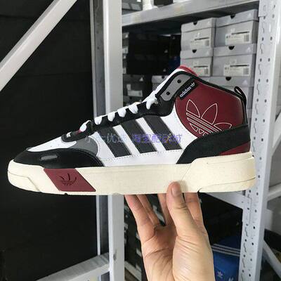 Adidas男子中帮板鞋运动休闲鞋