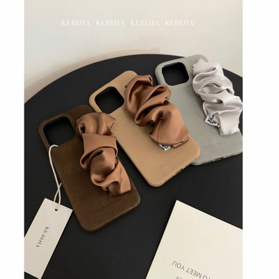 高级气质秋冬腕带壳防摔适用于苹果16promax15/14手机壳