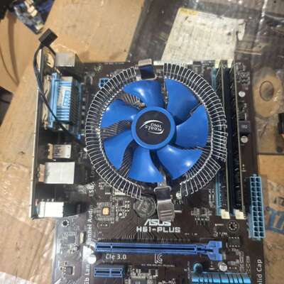 议价英特尔i5 3470CPU 加华硕主板大板 内存16G双通道（维修）