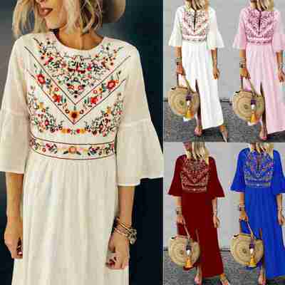 Sleeveless Print Cocktail Party Beach Sunny Dresses Sundres