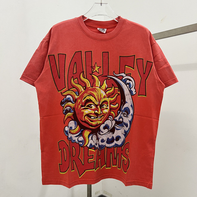 ValeForever太阳月亮印花T恤