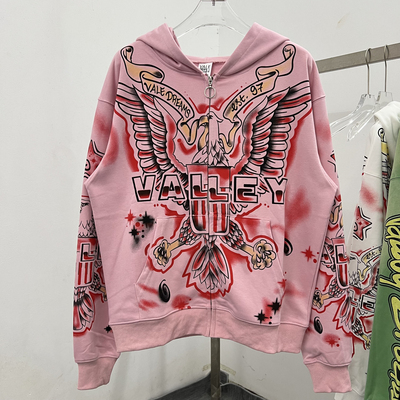 ValeForever白头鹰印花卫衣