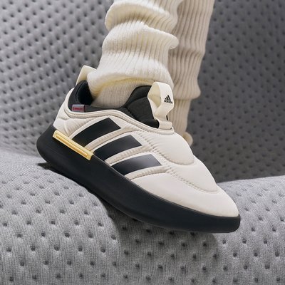 Adidas阿迪达斯正品ADIPUFF男女柔软舒适保暖休闲棉鞋JP7712
