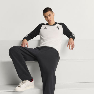 Adidas/阿迪达斯正品JUVE OG LS男子休闲文化修身长袖T恤KB4456