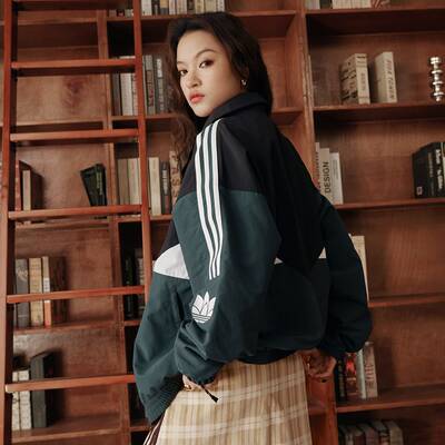 Adidas/阿迪达斯正品男女同款经典运动宽松夹克外套KC3115