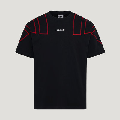 Adidas阿迪达斯正品BLOCKED SS 男子运动短袖T恤KG6326
