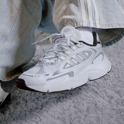 Adidas/阿迪达斯OZMILLEN男女同款经典轻盈百搭运动老爹鞋KJ6988