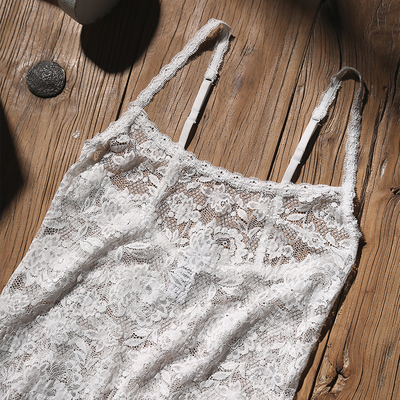 性感小吊带蕾丝家居服