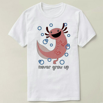 Biology 生物 Never Grow Up   定制男女Tee T-Shirt T恤