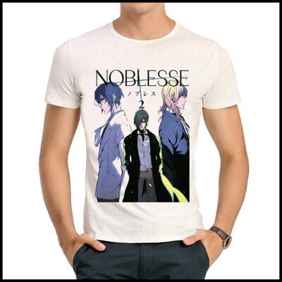Noblesse T-shirt 大贵族 T恤 动漫 短袖 白色 大贵族 T恤