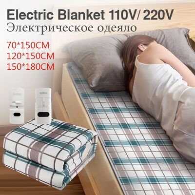 110/220V Electric Blanket Thicker Heaters Home Bed Sheet The