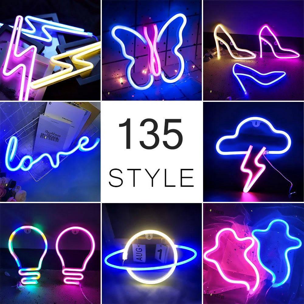 Wholesale Neon Signs Night Lamp Neon Led Night Lights for Ki_虎窝淘