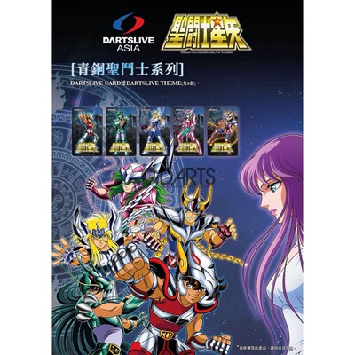 DARTSLIVE青铜圣斗士飞镖会员卡