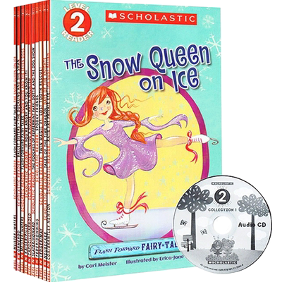 【英文原版 3-6岁】Scholastic Leveled Readers: Level 2 Collection 1 (10 books + 1 audio CD) 学乐 分级阅读