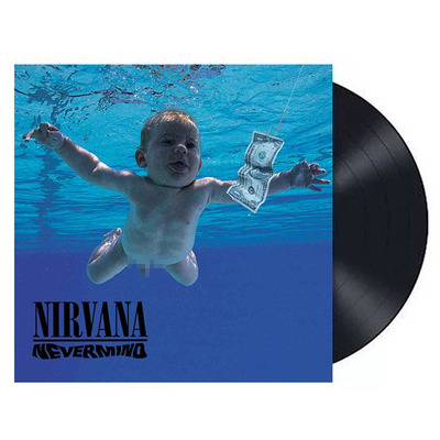 正版 涅槃乐队 Nirvana Nevermind  摇滚经典专辑 黑胶唱片 LP
