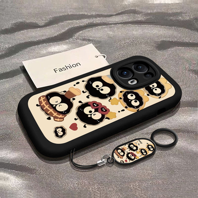 适用OPPOReno13手机壳Reno13Pro新款OPPO硅胶保护套0PP0Ren013Pr0外壳镜头全包防摔OPOPReno男女带帽煤球