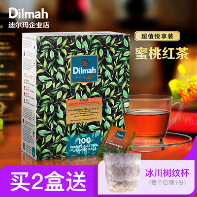 红茶包蜜桃Dilmah/迪尔玛