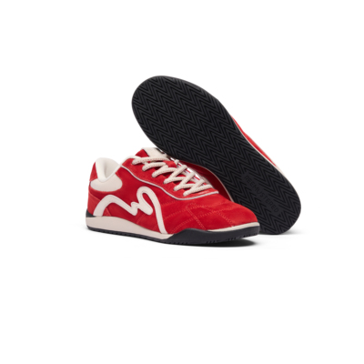 陈浚铭同款 Reemustered 复古德训鞋 薄底鞋 红色 圣诞新年鞋