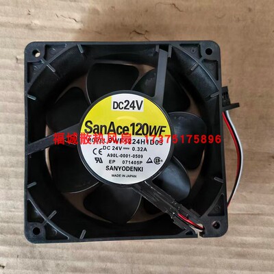 9WF1224H1D03 SANACEWF120 24V 日本三洋24V变频器散热风机风扇