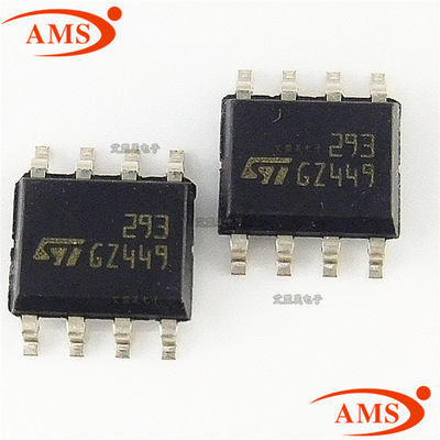 LM293DR2G 293 SOP8 电压比较器芯片 ST/意法 全新现货