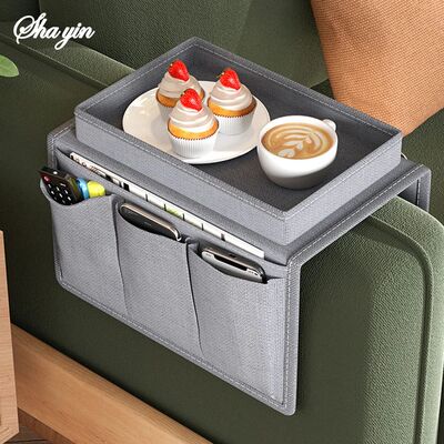 Sofa storage bag, sofa armrest storage hanging bag, remote