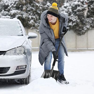 Adjustable Car Snow Shovel Large Capacity Telescopic Ice