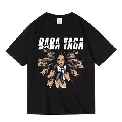 疾速追杀印花短袖半袖男夏季