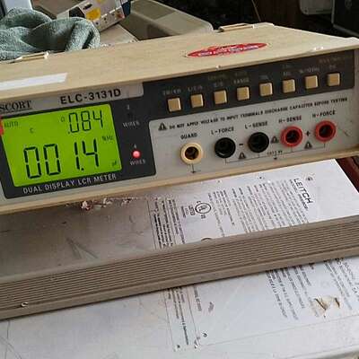 议价台湾富贵ESCORT ELC-3131D LCR电桥 1KH可维修