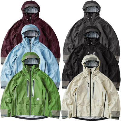 现货断码处理！Ando全压胶Pertex防水反光透气软壳户外冲锋衣外套