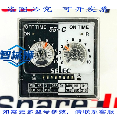 现货供应 SELECTRON 55-C 定时器继电器 55C 55C-T8