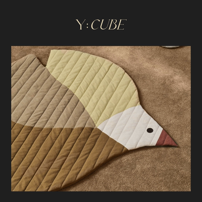 现货Y:CUBE丹麦进口ferm LIVING Swif Quilted Mat儿童地毯沙发垫