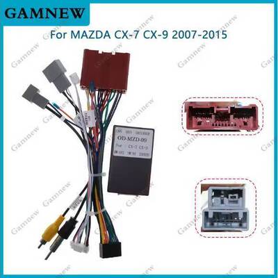 For Mazda CX-7 CX-9 CX7 CX9 OD-MZD-09安卓大屏导航线协议盒