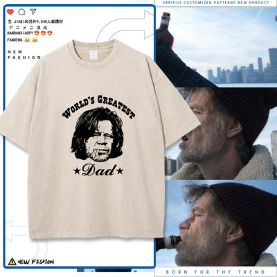 复古美式Shameless无耻之徒短袖