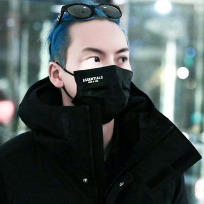 复线essentials黑色口罩网红fog