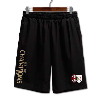 AC米兰意甲19冠夺冠速干短裤