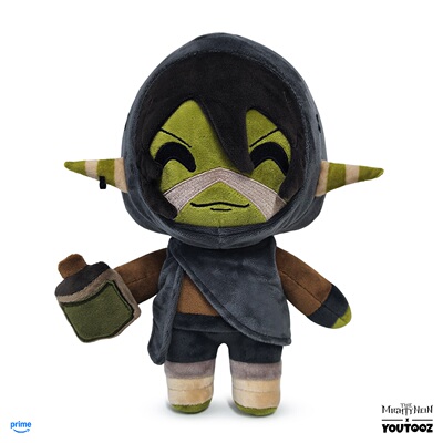 顺丰Gumo Nott 23cm 九巨头官方周边 毛绒玩偶公仔 Mighty Nein