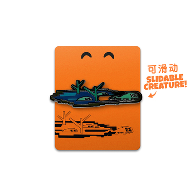 GUMO 演化 星际拓荒 游戏正版周边 可动珐琅徽章 RR Outer Wilds