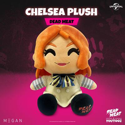 GUMO 电影周边 毛绒玩偶 正版预定 Dead Meat Chelsea M3gan 23cm