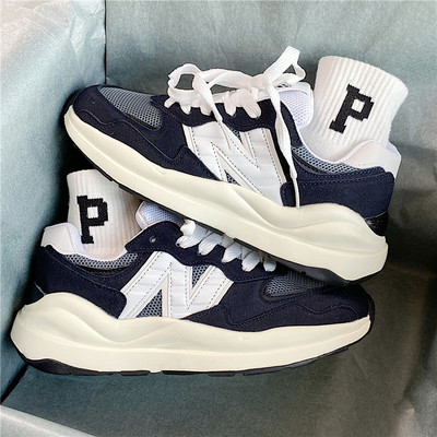 情侣5740海军蓝老爹鞋新款INS