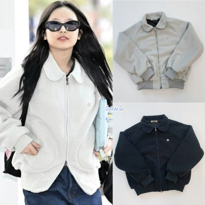 夹克外套羊羔毛宽松hanni同款