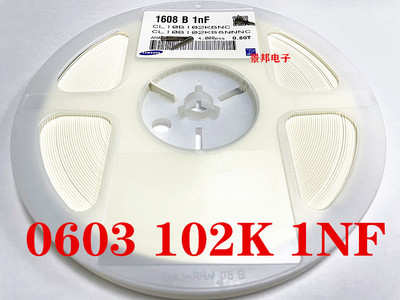 0603102K1NF贴片电容无极性