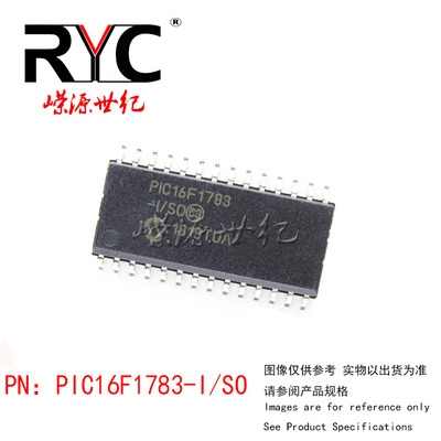 PIC16F1783-I/SO SOIC-28 Microchip进口原装正品 8位微控制器MCU
