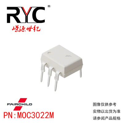 MOC3022M DIP-6 FAIRCHILD原装正品现货 三极与SCR输出光电耦合器